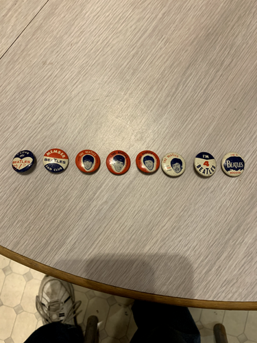 Beatles small pin collection full set | eBay
