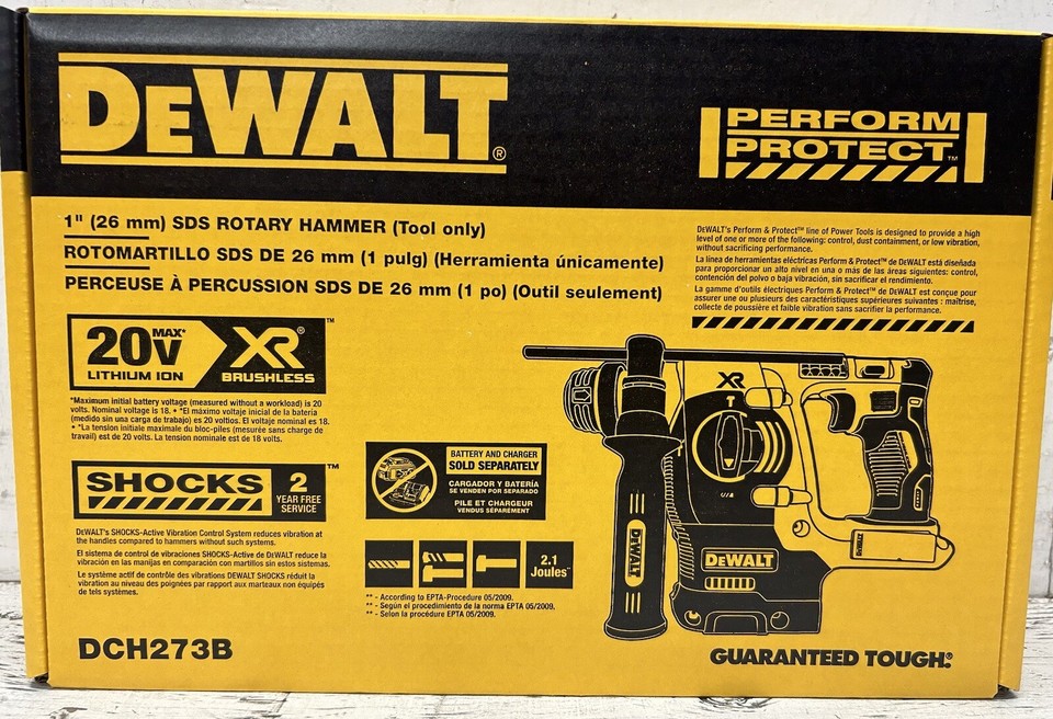 DCH273b Dewalt 20v SDS Rotary Hammer Drill | eBay