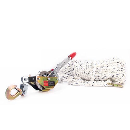 Rope Puller 3 4 Ton Capacity 100 0.6 Dia. Come along Winch Tree Felling ...