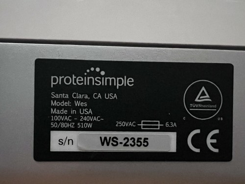 ProteinSimple WES Simple Western Protein Analyzer system w/Warranty | eBay