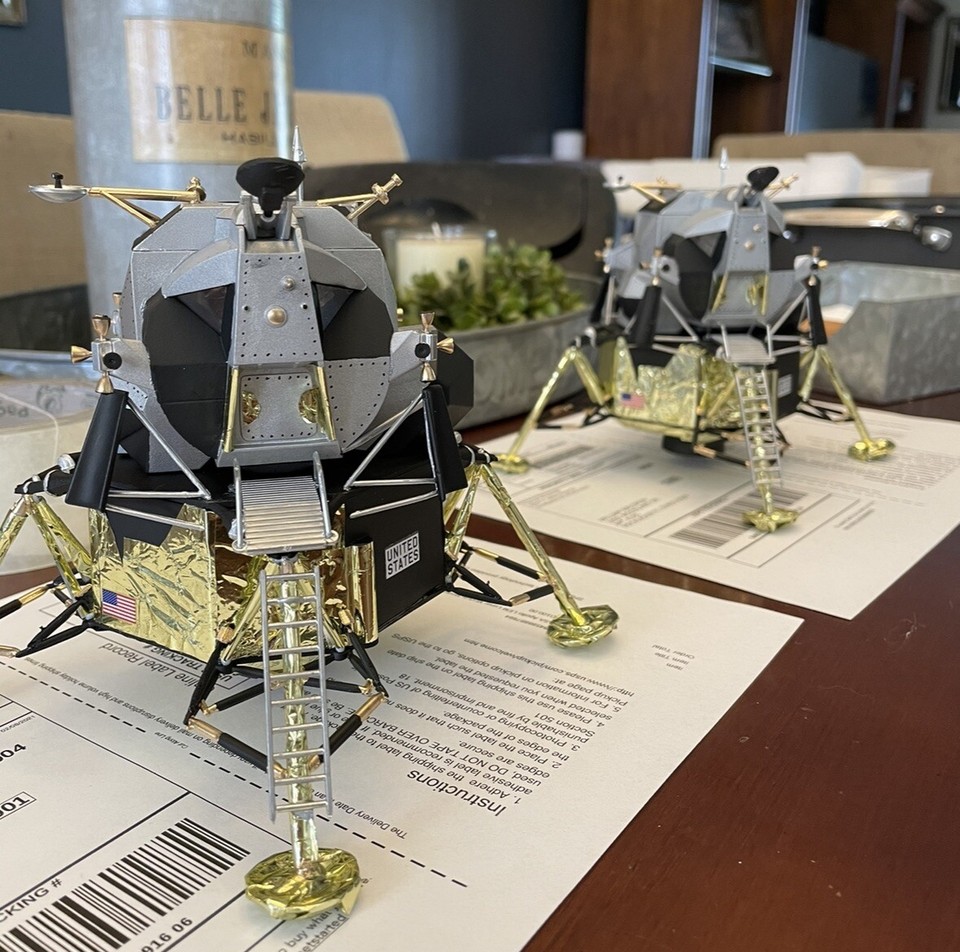 NASA Apollo LEM Lunar Module 1:48 Scale Model | eBay