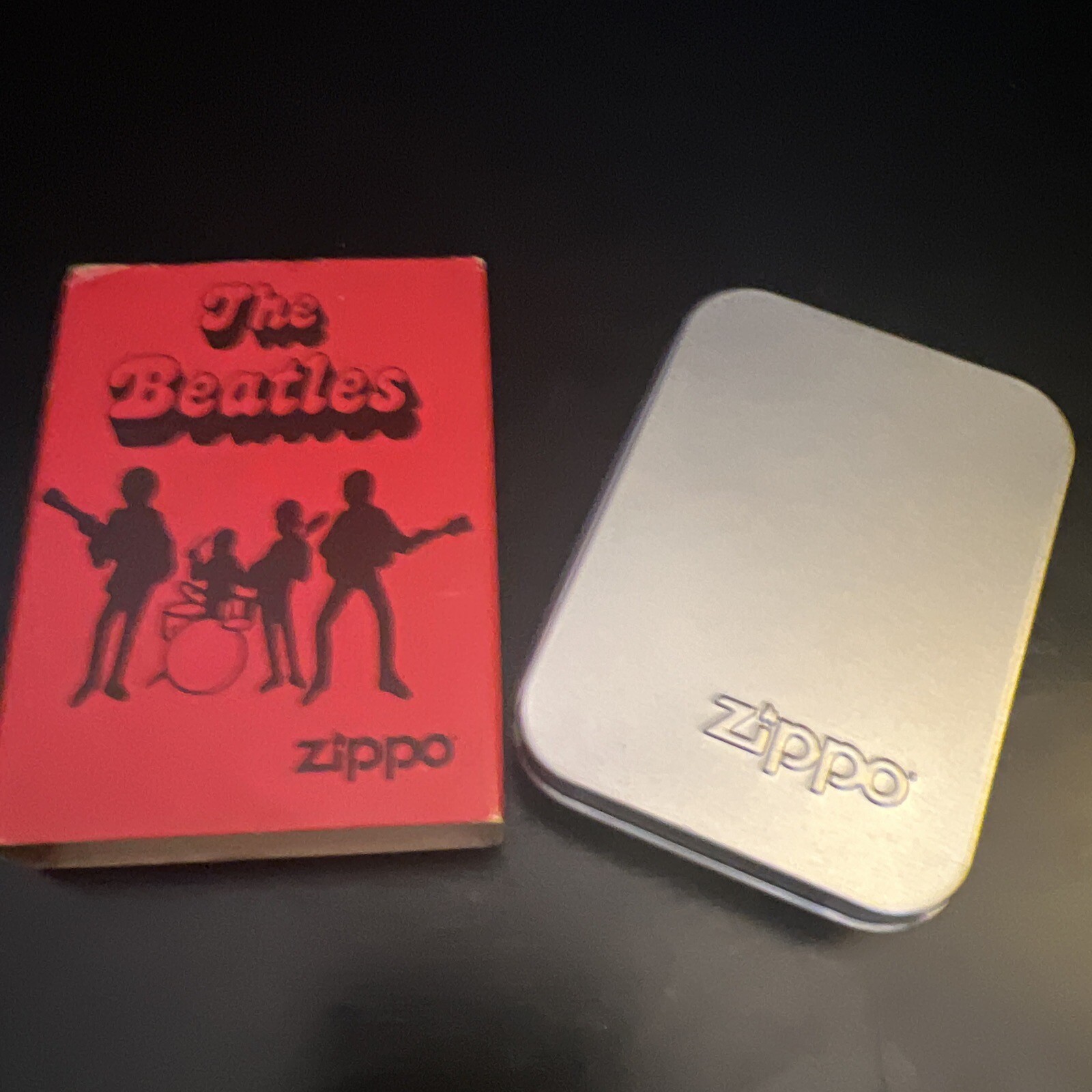 Zippo Lighter - The Beatles - Band - John Lennon, Paul McCartney ...