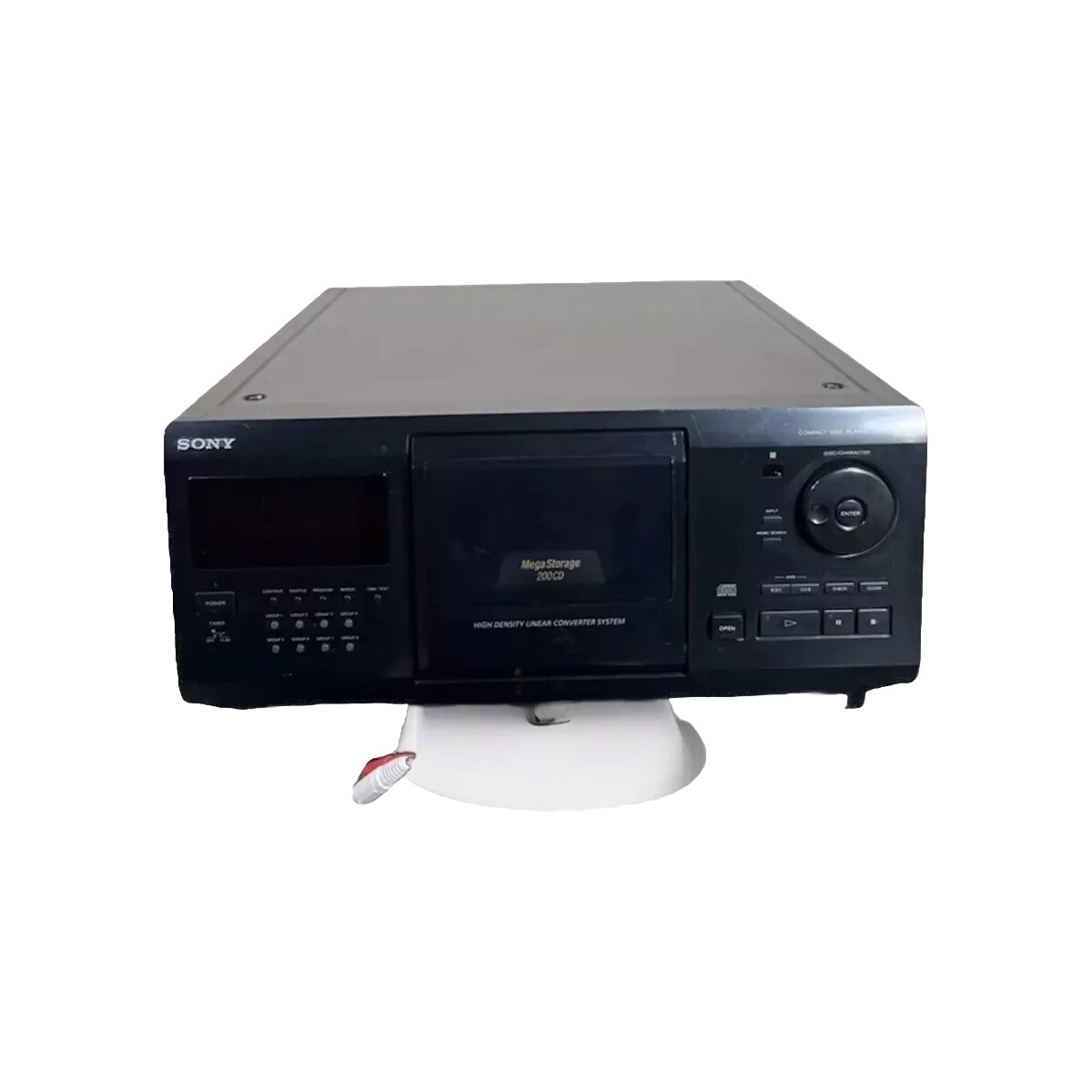 Sony Mega Storage CDP-CX255 200 Disc CD Player,TESTED W/12Music CD,R ...