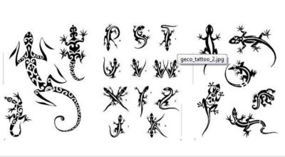 TATTOO FLASH BOOK OF GECKO'S (LIZARDS) | eBay