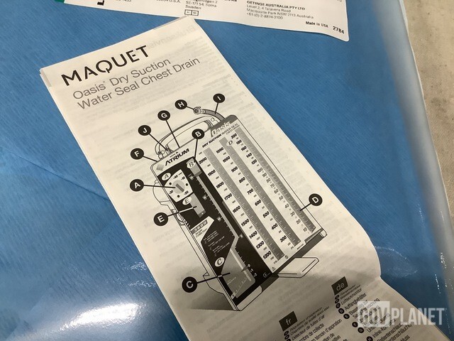 One Case Atrium Oasis Chest Drain System 3600-100, Single Collection ...