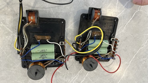 2X OEM OEM MATCHING YAMAHA NS10 NS10M NS-10 CROSSOVERS PERFECT WORKING ...