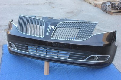 13-19 14 LINCOLN MKT FRONT BUMPER GRILL FOG LIGHT CHROME TRIM GENUINE ...