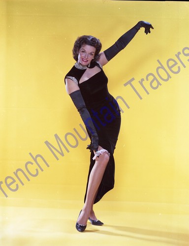 Jane Russell, 4x5" Color Photo Negative, Nice Color 2498 | eBay
