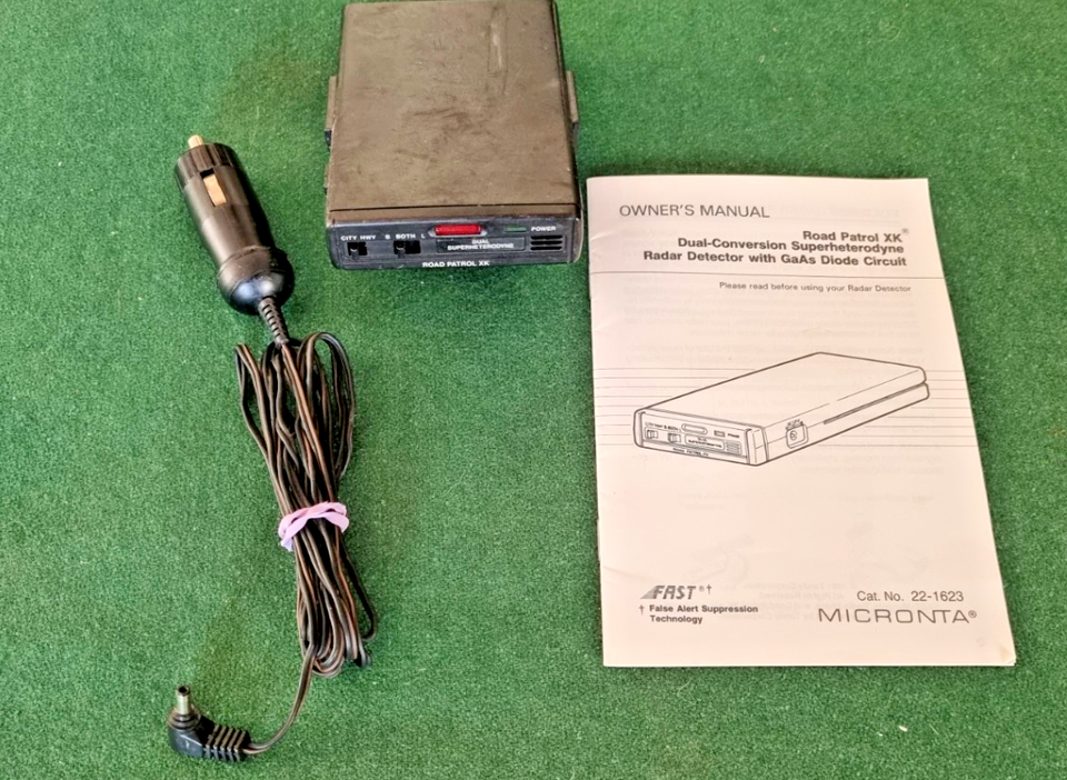 Vintage 1980s Radio Shack USA American Radar Detector Micronta Road ...