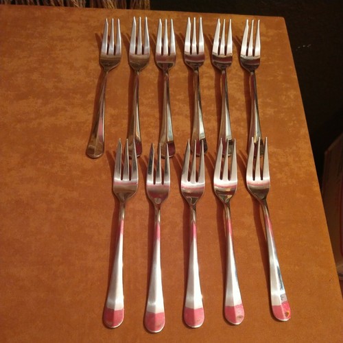 GS Flatware Gourmet Settings 11 Pieces 18/10 Stainless Steel Forks | eBay