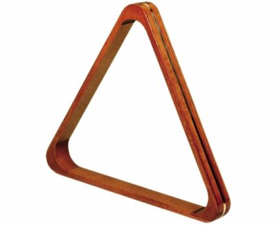 2 1/4"/ 57mm Deluxe Dark Wood American Pool Triangle | eBay UK