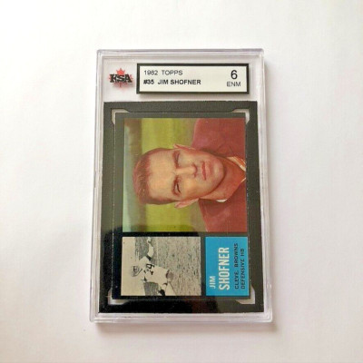 1962 Topps Football Card #35 Jim Shofner KSA 6 | eBay