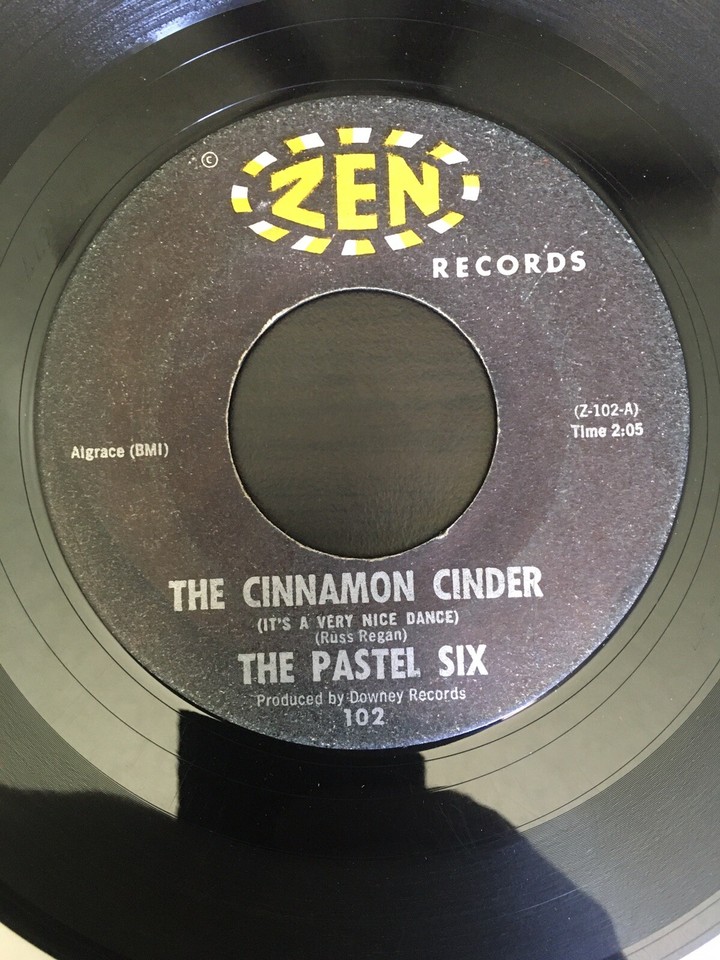 PASTEL SIX - CINNAMON CINDER (Z102) & THE MILKSHAKE (Z108) ZEN RECORDS ...