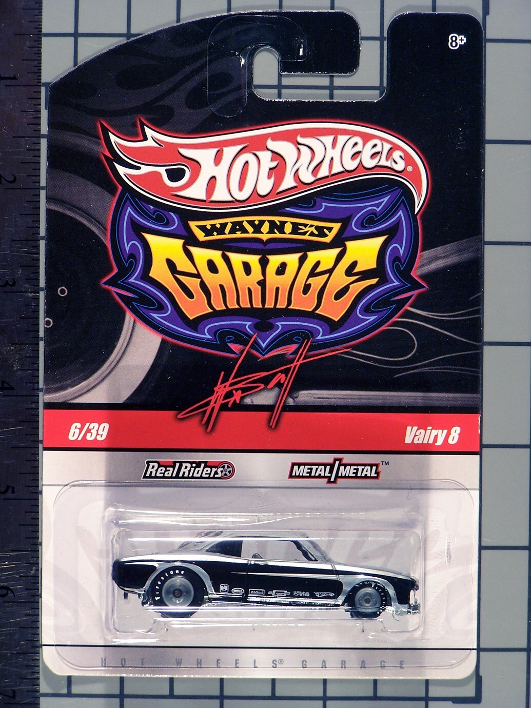 Hot Wheels 2009 Wayne's Garage, Vairy 8, gray/black | eBay