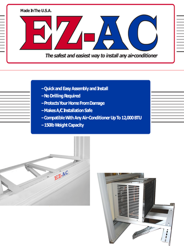 EZ-AC Air Conditioning Support Bracket (no drilling required) Made in ...