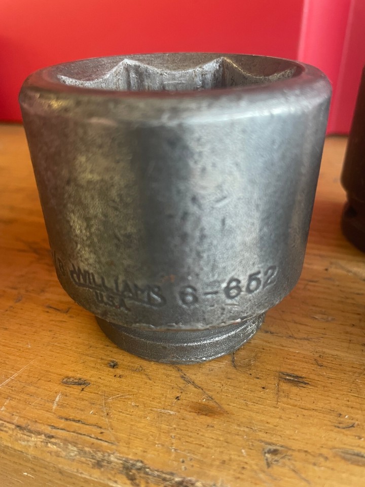 Armstrong Proto Williams Wright Socket 1/2" Drive Black Oxide pick ...