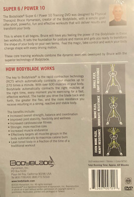 Body Blade Super 6 Power 10 DVD New in original shrink wrap | eBay