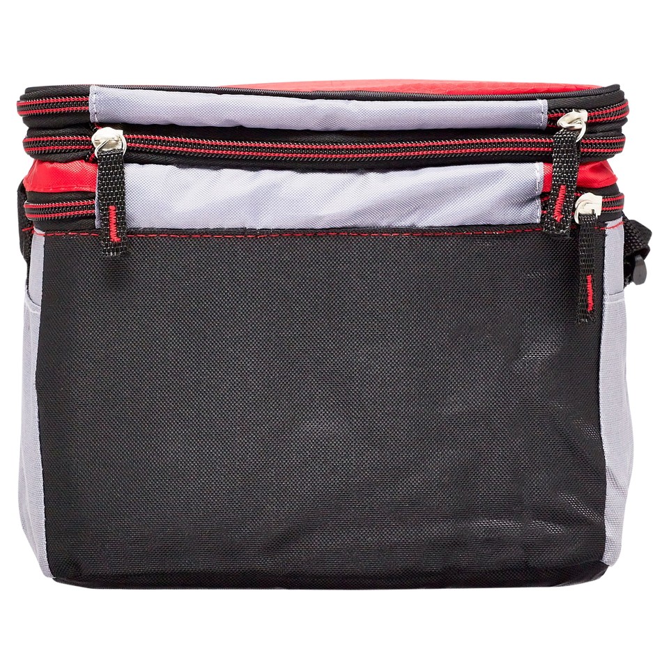 Insulated Cooler Storage Bag Removable Hard Liner Shoulder Strap 6Can ...