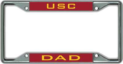 USC DAD License Plate Frame | eBay