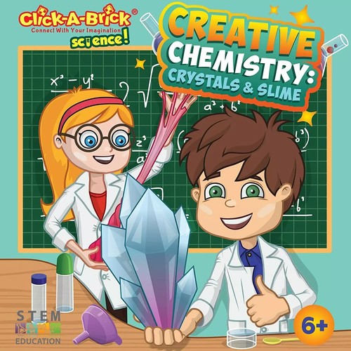 Creative Chemistry Crystals & Slime Science Kit for Kids Best Kids ...