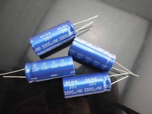 2pcs Japan ELNA RE3 3300UF 35V 3300mfd Audio Capacitor 16X35.5mm | eBay