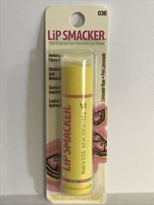 Lip Smacker Awesome Pink Lemonade Flavored Lip Gloss/Balm | eBay
