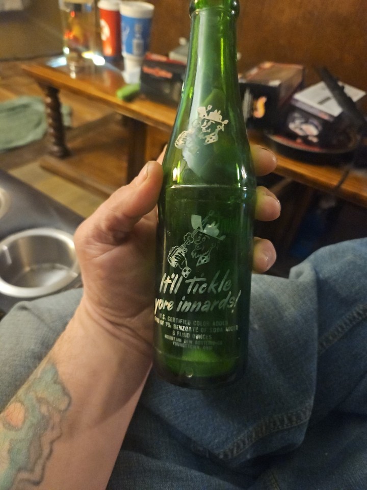 Mountain Dew Hillbilly Vintage Soda Bottle | eBay