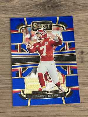 2023 Select HARRISON BUTKER Blue Disco Prizm 15/25 Chiefs 48 | eBay