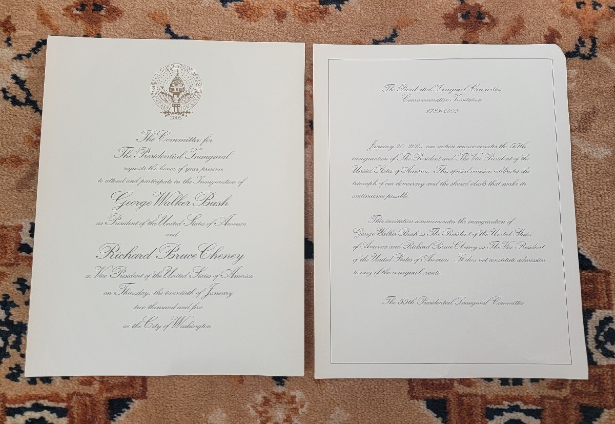 Presidential Invitation Format