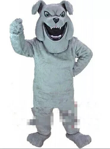 Bulldog Mascot Costume Suit Cosplay Party Game Dress Outfit Halloween ...