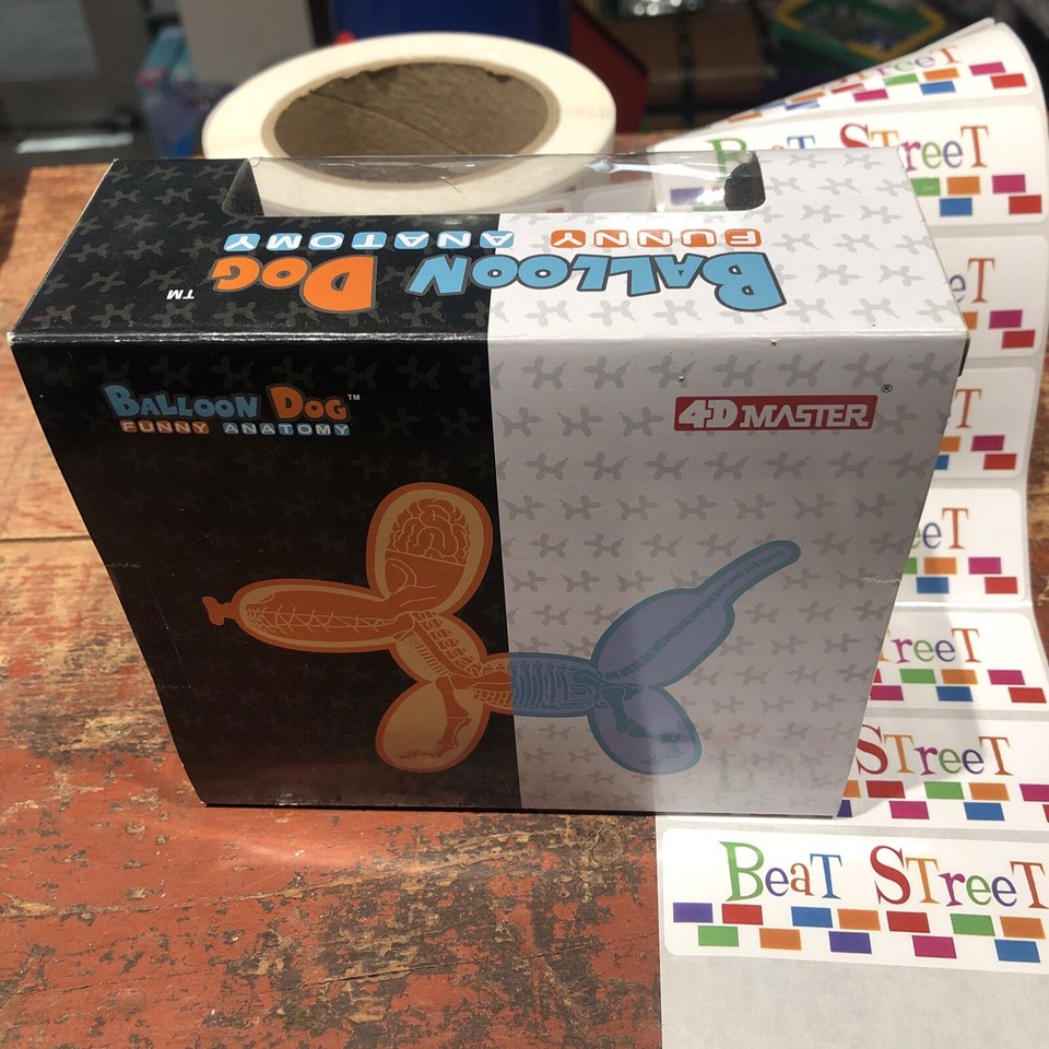 4D Master Jason Freeny Funny Anatomy Balloon Dog Art Designer Toy ...