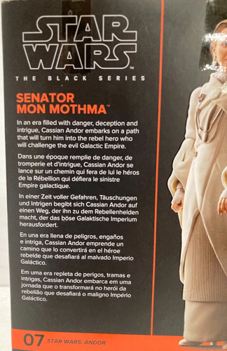 Star Wars The Black Series, Senator Mon Mothma Action Figure F5530, 6 ...
