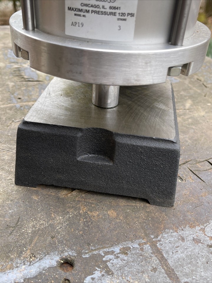 Air-Mite AP19 Bench Top Pneumatic Air Arbor Press, 3” Stroke, Single ...