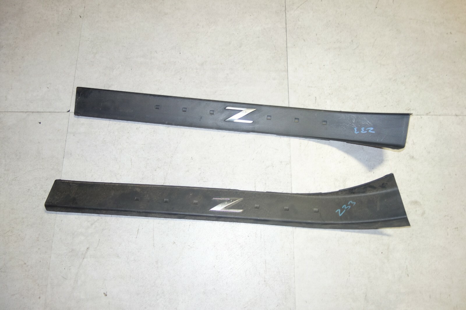 JDM 2003-2005 NISSAN 350Z Z33 OEM DOOR SILLS SCUFF PLATES DOOR STEPS ...