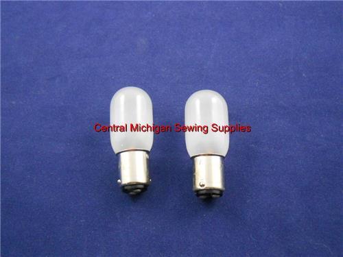 (2 pack) Light Bulbs Fits Bernina Models 717, 801, 807, 811, 830, 930 ...