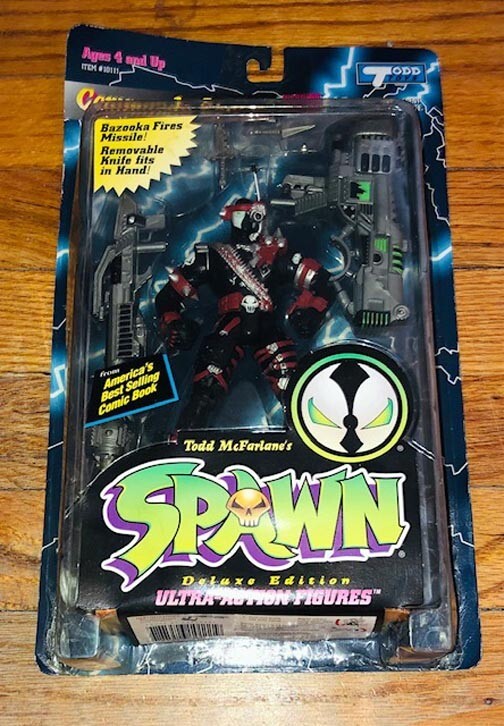 Vintage 1995 McFarlane COMMANDO SPAWN Deluxe Edition Ultra Action ...