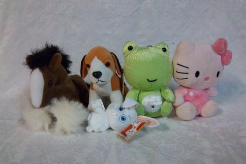 Happy Frog 8" Busch Gardens Horse Hello Kitty Plush Soft Toy Stuffed ...