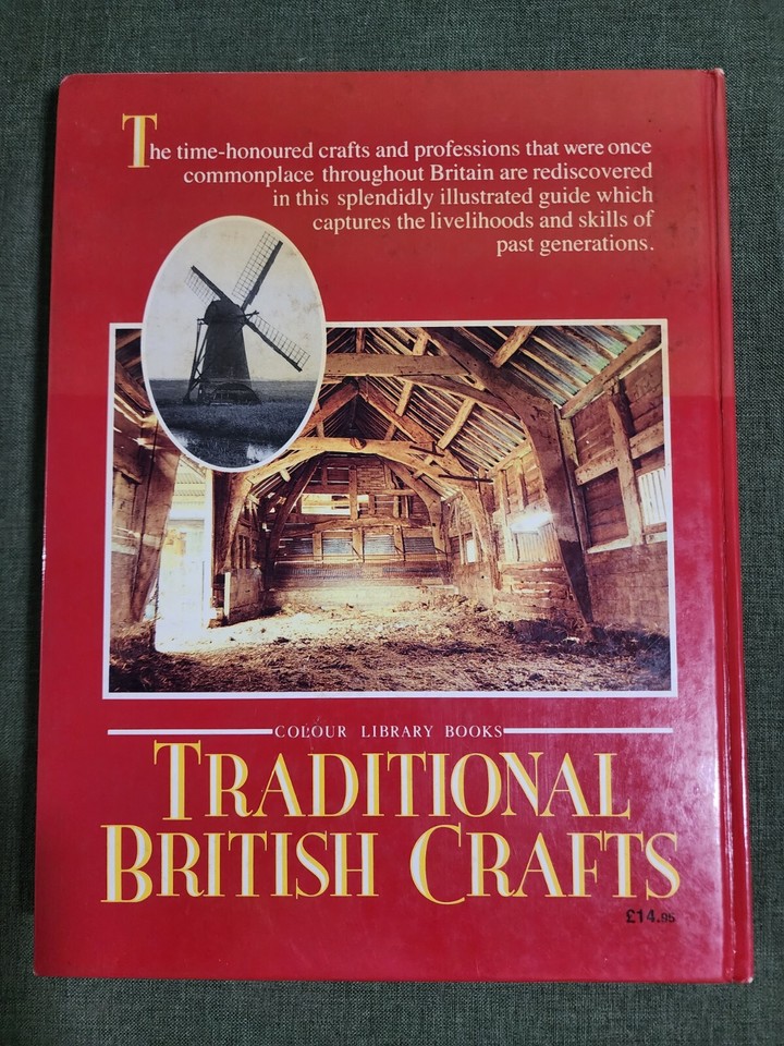 Traditional British Crafts by Geoffrey Young - Hardcover History Craft ...