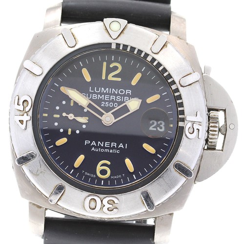 PANERAI Luminor Submersible 2500 PAM00194 black Dial Automatic Men's ...