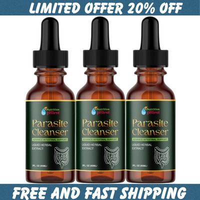PARASITE DETOX BODY CLEANSE Complex Anti- PARASITE Support Cleanse 100 ...