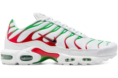 Nike Air Max Plus Italy Green Red White TN Tuned Rare Shoes 90 95 Mens ...