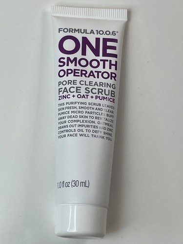 Formula 10.0.6 One Smooth Operator Pore Clearing Face Scrub Zinc Oat 1 ...