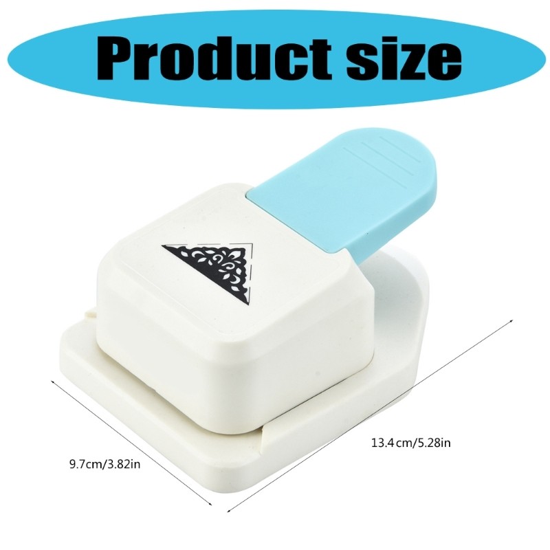 Flower Pattern Corner Puncher Hole Puncher for Craft Scrapbooking Card ...