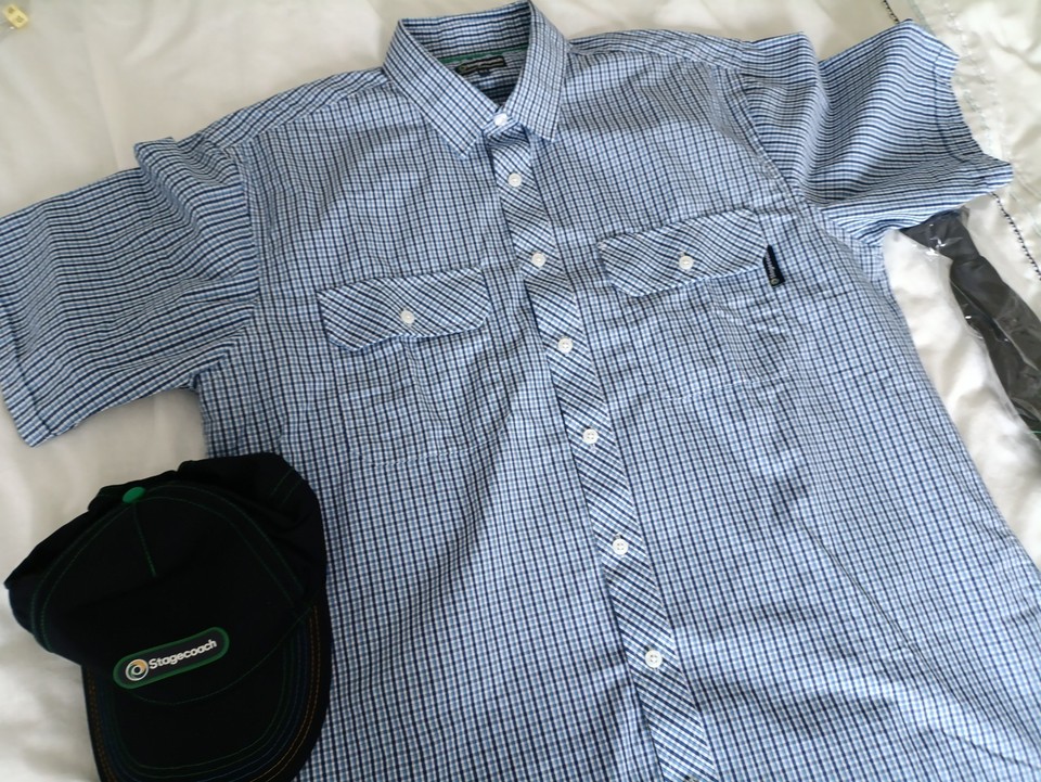 Stagecoach Drivers Uniform Short Sleeve Shirt Size 16.5 | eBay UK