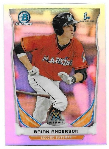 Brian Anderson Rookie RC Baseball Card Atlanta Braves | eBay