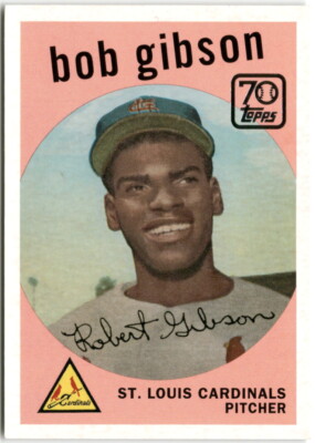 2021 Topps #TDH-8 Bob Gibson Double Headers St. Louis Cardinals | eBay