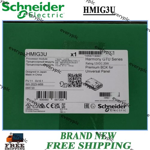 New Schneider HMI HMIG3U Processor Module Schneidei Electric Free ...