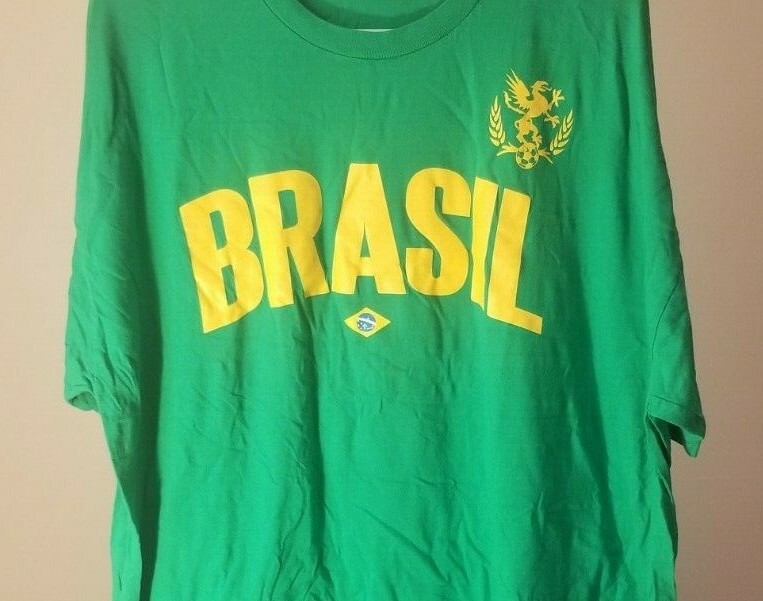 Brasil Futebol Classic Green Brasil 2XL T-Shirt | eBay