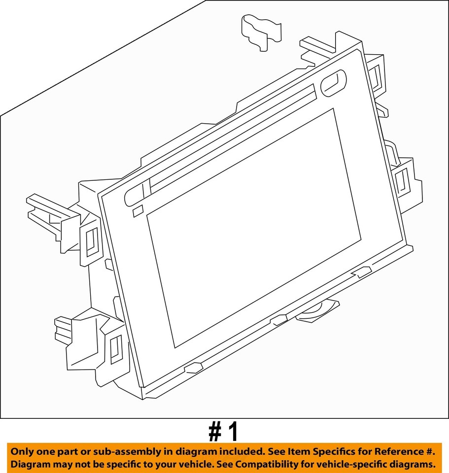 MAZDA OEM 2016 CX-5 Instrument Panel Sound System-Display Unit ...