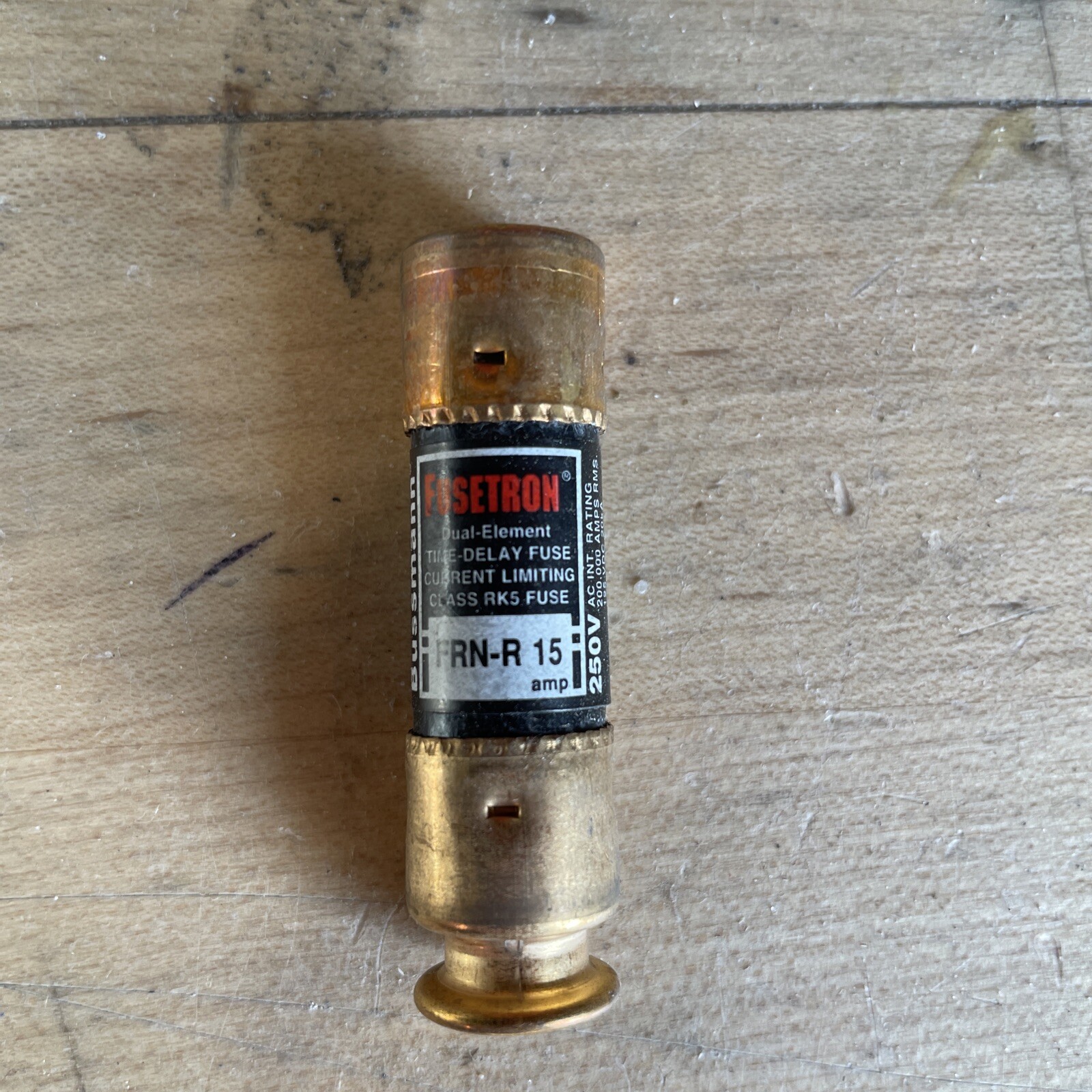 New Fusetron FRN-R-15 Class RK5 15 Amp 250V Fuse Box of 9 | eBay